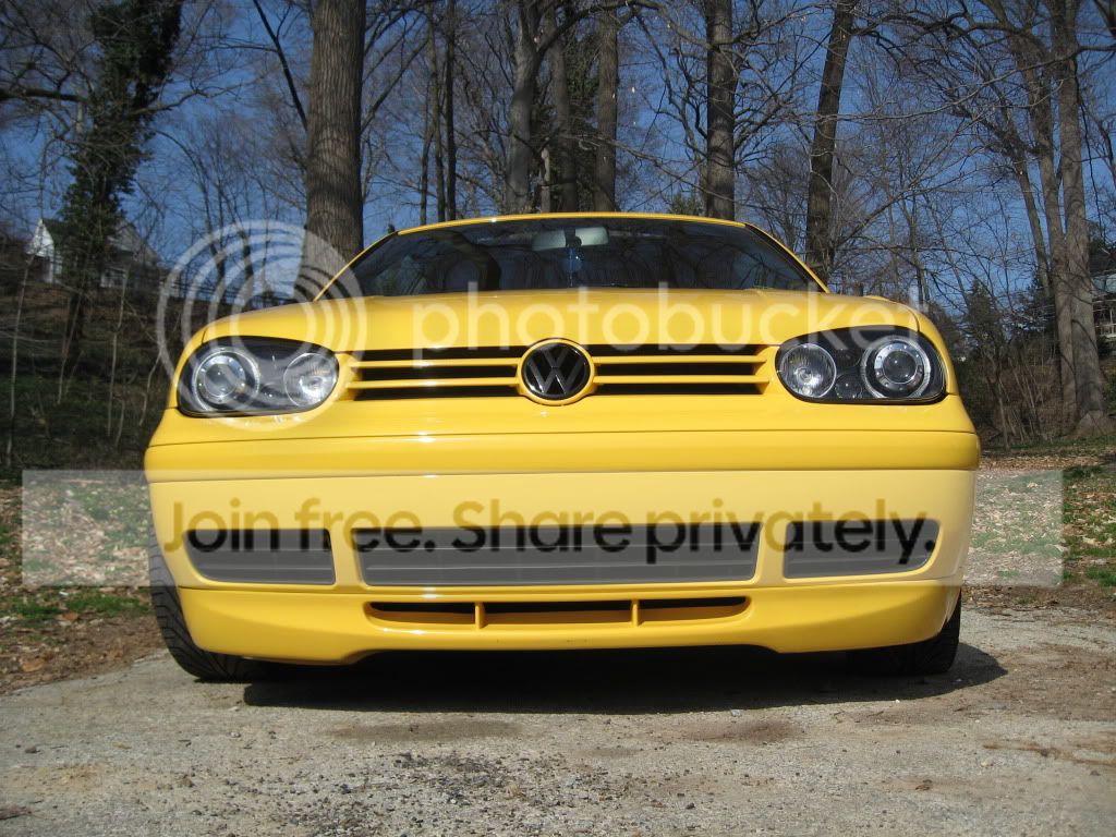 vw gti 20th ae imola yellow 14000 original miles. **price dropped ...