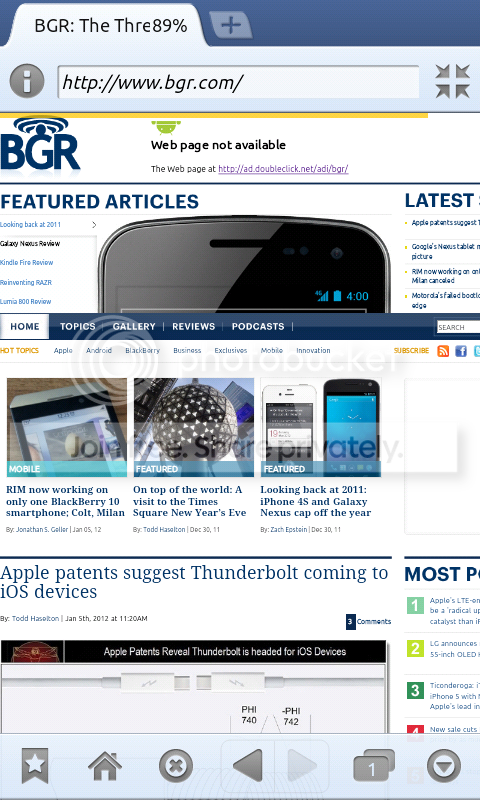 Best Web Browser? | Page 2 | XDA Forums