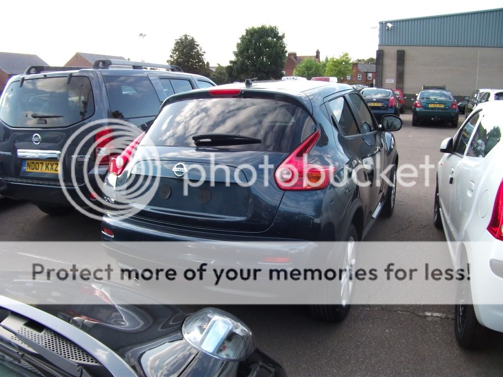 Here is our Haptic Blue Juke | Nissan Juke Owners Club